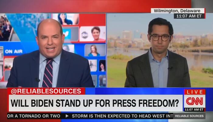 Stelter Fawns Over Biden Press Secretary Decries Poisoned Internet
